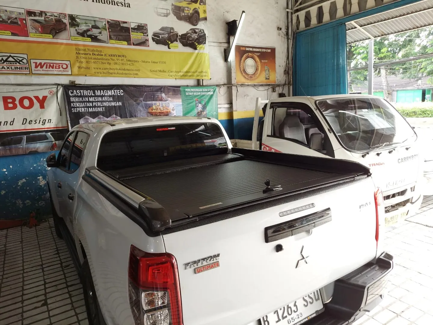 Roller Lid CARRYBOY CB-789F-B Mitsubishi Triton 2023 | CB-789 | CARRY ...